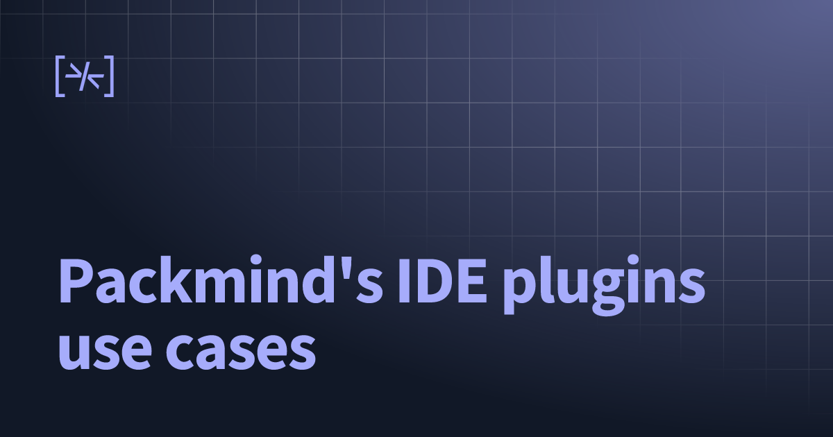 Packmind's IDE plugins use cases | Packmind Documentation